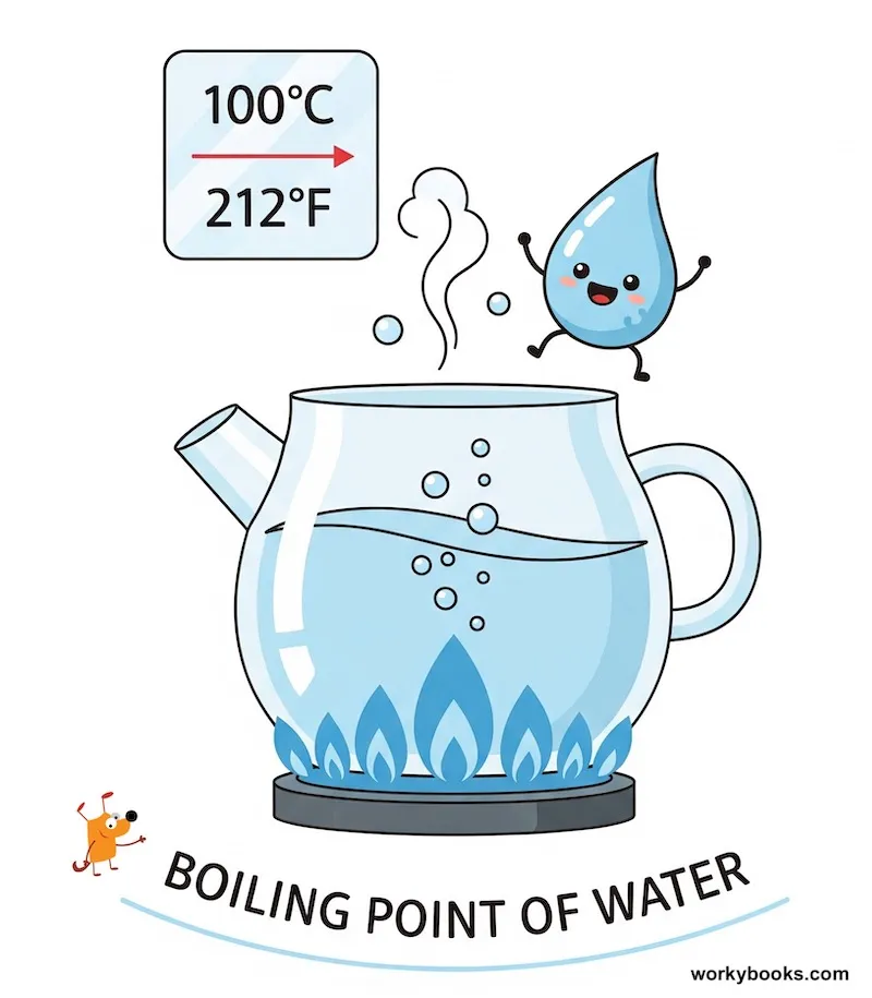 The Boiling Point of Water | Interactive | Workybooks - Reading Passage ...