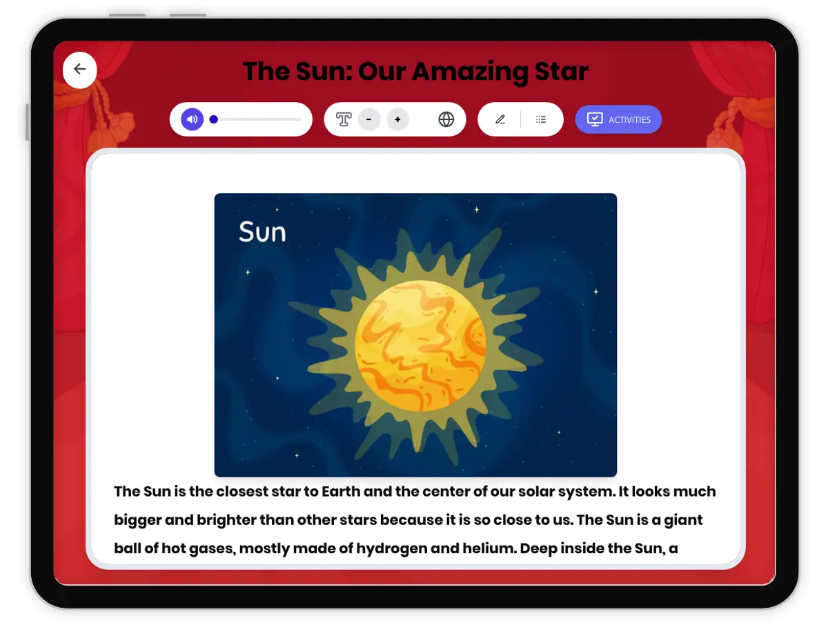 The Sun: Our Amazing Star | Grade 4-5 Science Passage - Reading Passage ...